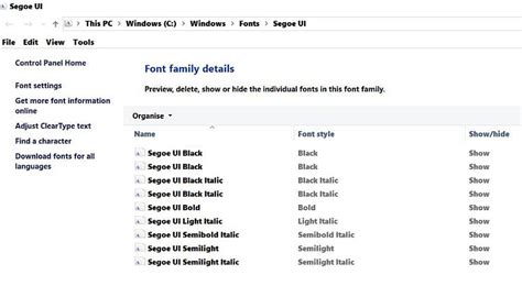 Change Default System Font In Windows 10 Page 10 Tutorials
