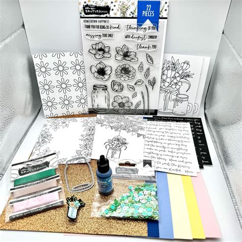 Brutus Monroe Greeting Card Making Kit Inspiration Box T Ebay