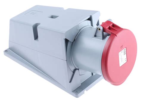 Abb Tough And Safe Ip44 Red Wall Mount 3pne Right Angle Industrial