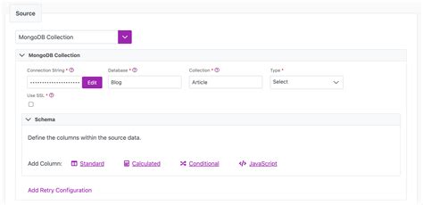 mongodb collection cinchy documentation