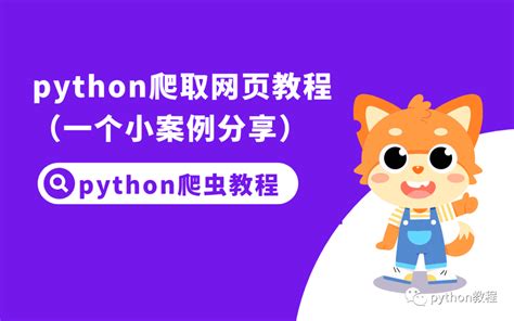 python爬取网页教程一个小案例分享 轻识