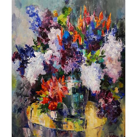Купить картину Танец цветов в Москве от художника Герасименко Наталья