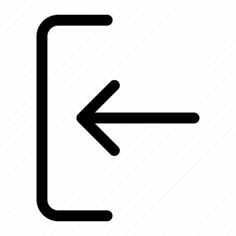 Sign Out Log Logout Exit Ui Right Icon Download On Iconfinder