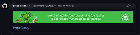 Secure Your Git Repository With Frogbot The Git JFrog