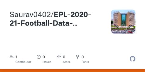 Github Saurav0402epl 2020 21 Football Data Analysis Using Python