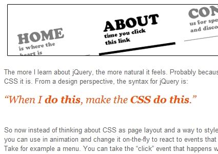 JQuery Tutorials For Improved Navigation Menus DesignM Ag