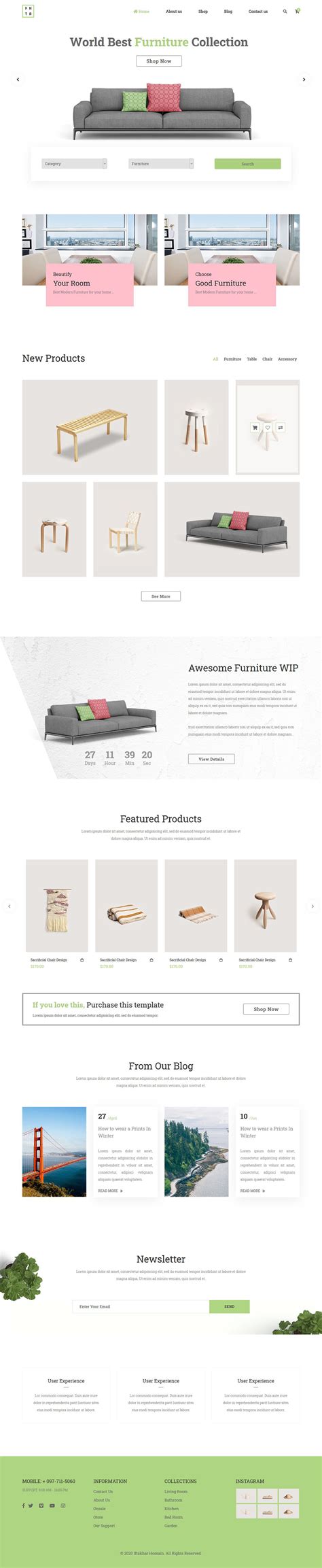 I Will Do Psd To Html Css Convert Responsive With Bootstrap Behance