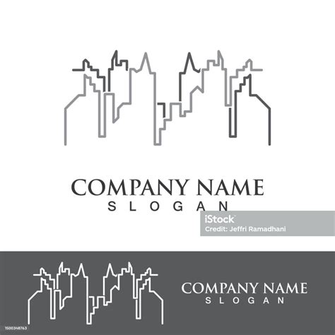 Modern City Skyline Vector Illustration In Flat Design Stock Illustration Download Image Now
