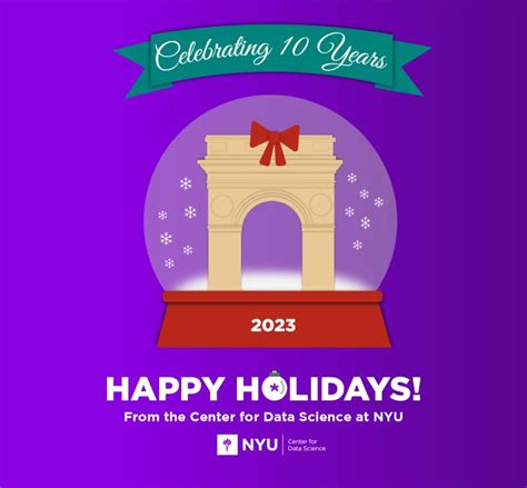 Nyu Center For Data Science On Linkedin Seasons Greetings From The Nyu Center For Data Science
