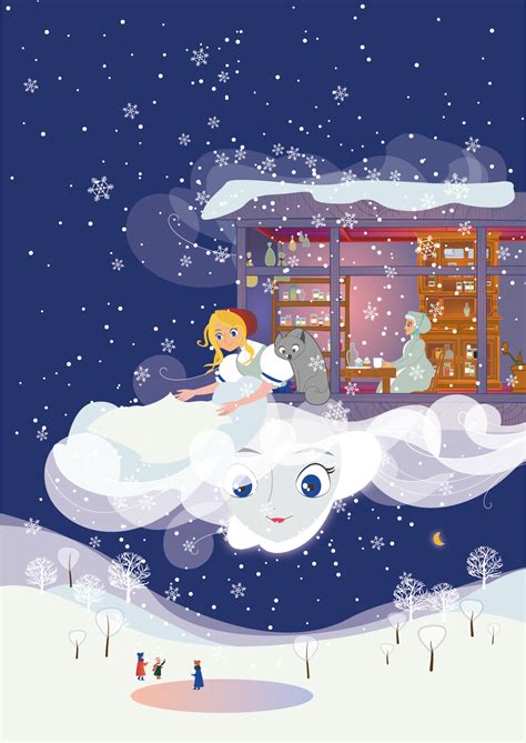 Иллюстрация Метель в стиле персонажи | Illustrators.ru