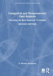 Categorical And Nonparametric Data Analysis Choosing The Best Statist