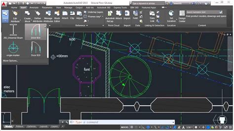 Компоненты Autocad