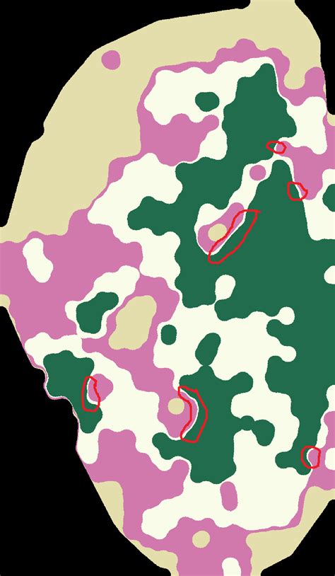 Python How To Remove Islands Smaller Than A Given Radius And Specify Minimum Gap Between