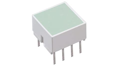 hlmp 2855 broadcom light bar led display green 50 mcd rs