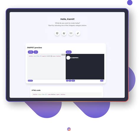 Ui Snippets Your Personal Snippets Library