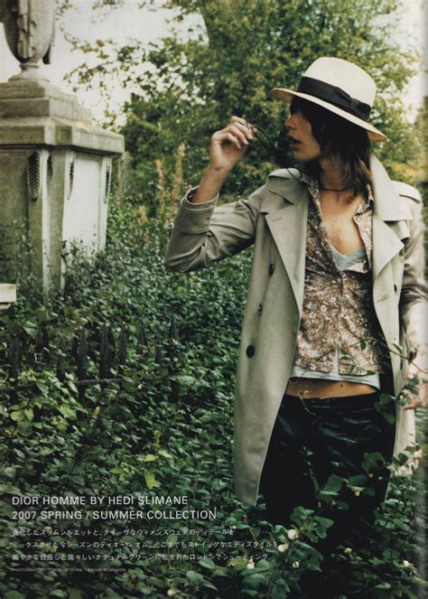 Dazed And Confused Japan April 2007 Issue Dior Homme By Hedi Slimane Ss07 Editorial Feature