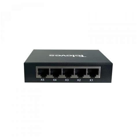 Switch Ethernet Layer não gerenciável portas Mbps Televés