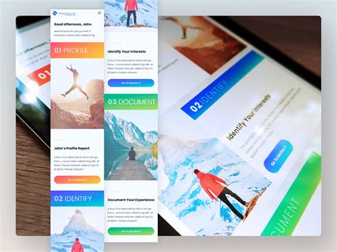 Assessment Portal Homepage By John Finnegan On Dribbble