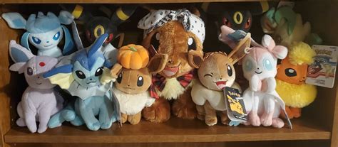 My Eeveelution Plush Collection R Pokemonplushies