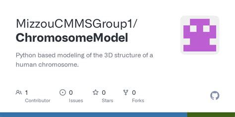 Github Mizzoucmmsgroup1 Chromosomemodel Python Based Modeling Of The