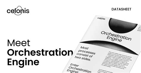 Celonis Orchestration Engine Datasheet