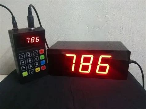 Token Number Display At ₹ 7400per Unit Token Display In Mumbai Id