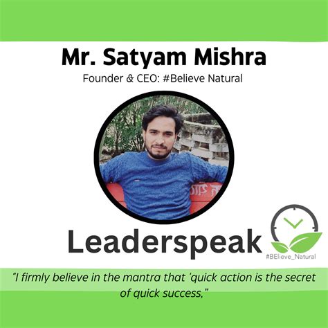 The Journey Of Believe Natural And Satyams Vision For A Sustainable