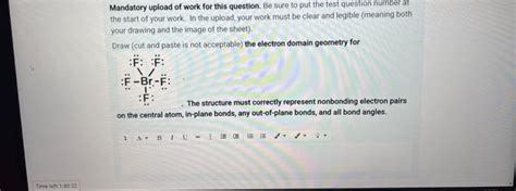 Solved Mandatory Upload Of Work For This Question Be Sure