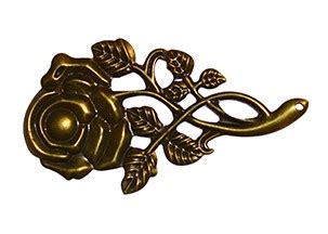 Ручка "Восточная", цвет - бронза