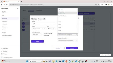 Apresentação Do Projeto Crud De Exemplo Youtube