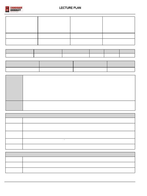 Lectureplan Cs220 20csf 433 Pdf Engineering Artificial Intelligence