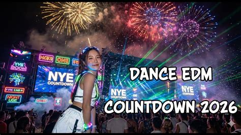 Countdown 2026 รวมเพลง Dance Edm สากลมันส์ข้ามปี Youtube