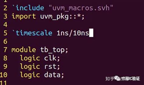 IC验证之Timescale使用小谈一 知乎