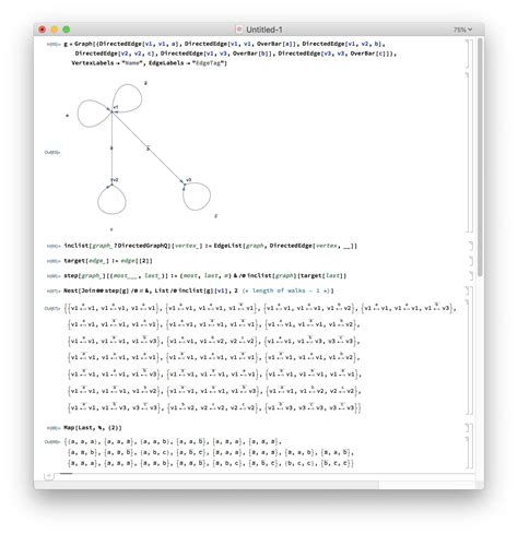 Finding Paths Of Length N On A Directed Graph Mathematica Stack Exchange