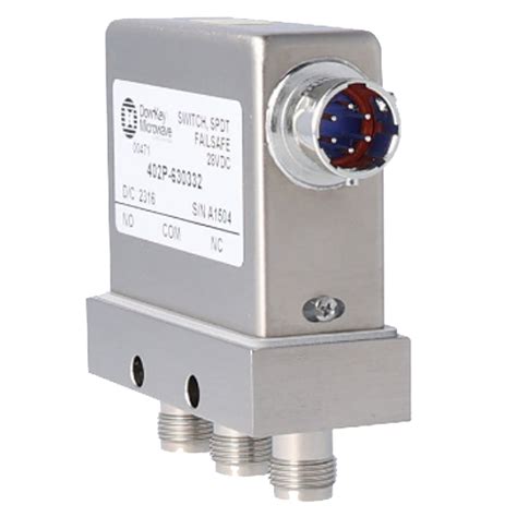 High Power Coax Spdt Switches Dow Key Microwave Amtele