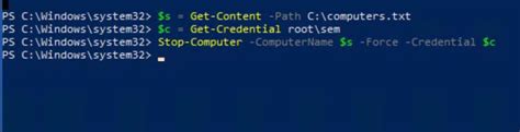 How To Shutdown Remote Computers Via Powershell Windows Spiceworks