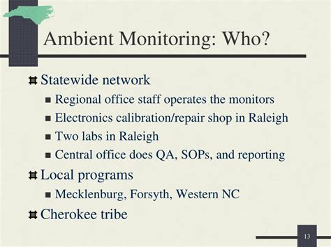 PPT Division Of Air Quality Ambient Monitoring PowerPoint Presentation ID 1081080