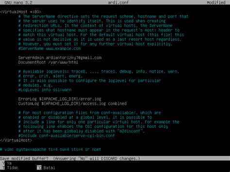konfigurasi web server apache pada debian 10 ardi aja