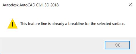 Feature Lines Fail To Add Points To A Surface After Adding Them As