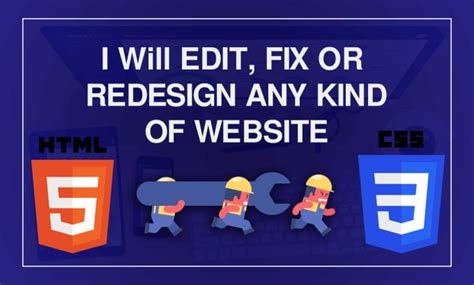Edit Or Fix Bugs Html Css And Customize The Website By Skkasot Fiverr