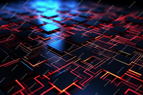 abstract tech network computer background image desktop computer