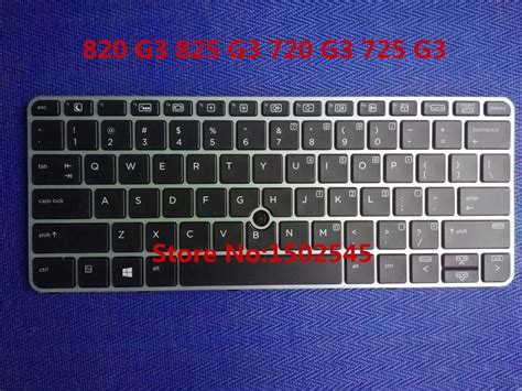 Original Laptop Keyboard For Hp Elitebook G G G G Us Keyboard With Frame