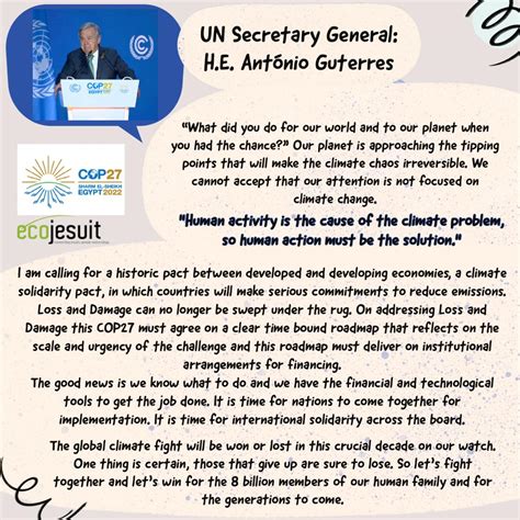 Cop27 An Implementation Cop For A Climate Solidarity Pact Or