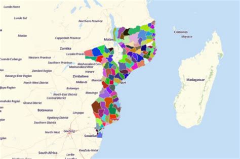 create mozambique map using mapline s territory mapping software