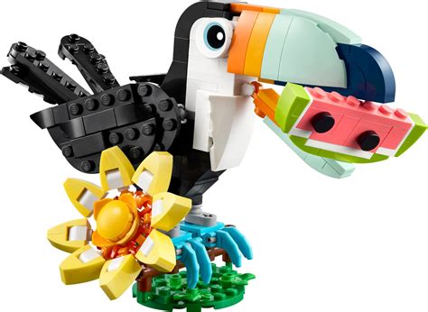 Animaux Sauvages Le Toucan Tropical 31173 Creator 3 En 1 Boutique