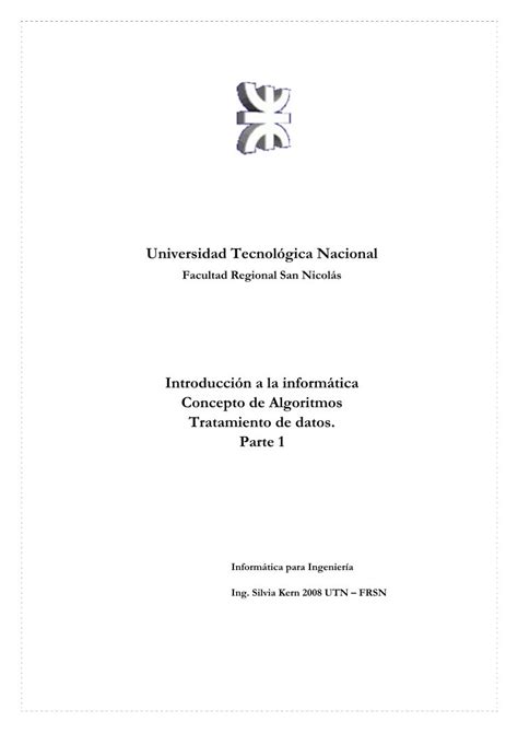 pdf de programación concepto de algoritmos tratamiento de datos