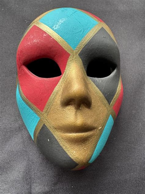 Маска венеціанська керамічна декор сувенір — ціна 425 грн у каталозі Декоративні елементи