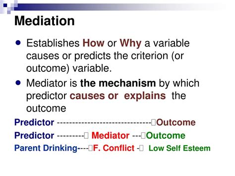 Ppt Moderation And Mediation In Predictive Analysis Powerpoint Presentation Id8825982