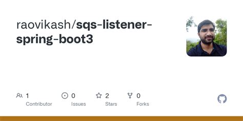 github raovikash sqs listener spring boot3