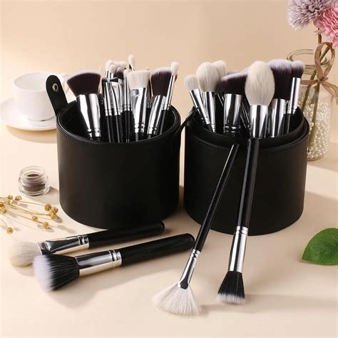 Basics Makeup Brush Set Black Saubhaya Makeup